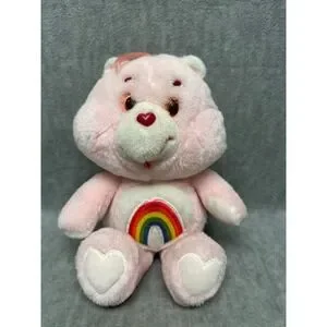 Kenner | Toys | Kenner Care Bears Cheer Bear Pink Rainbow Plush Vintage ...